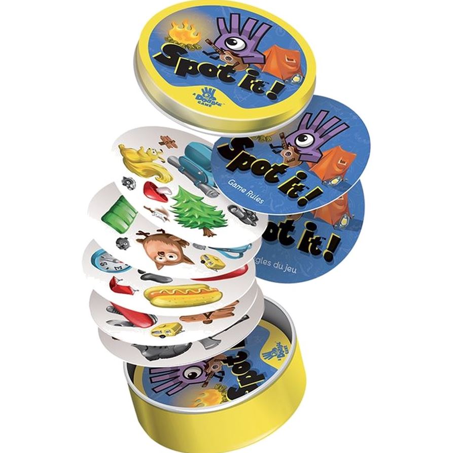 JEU SPOT IT! - DOBBLE - CAMPING (BLISTER-ECO ML) - JEUX DE SOCIÉTÉ ...