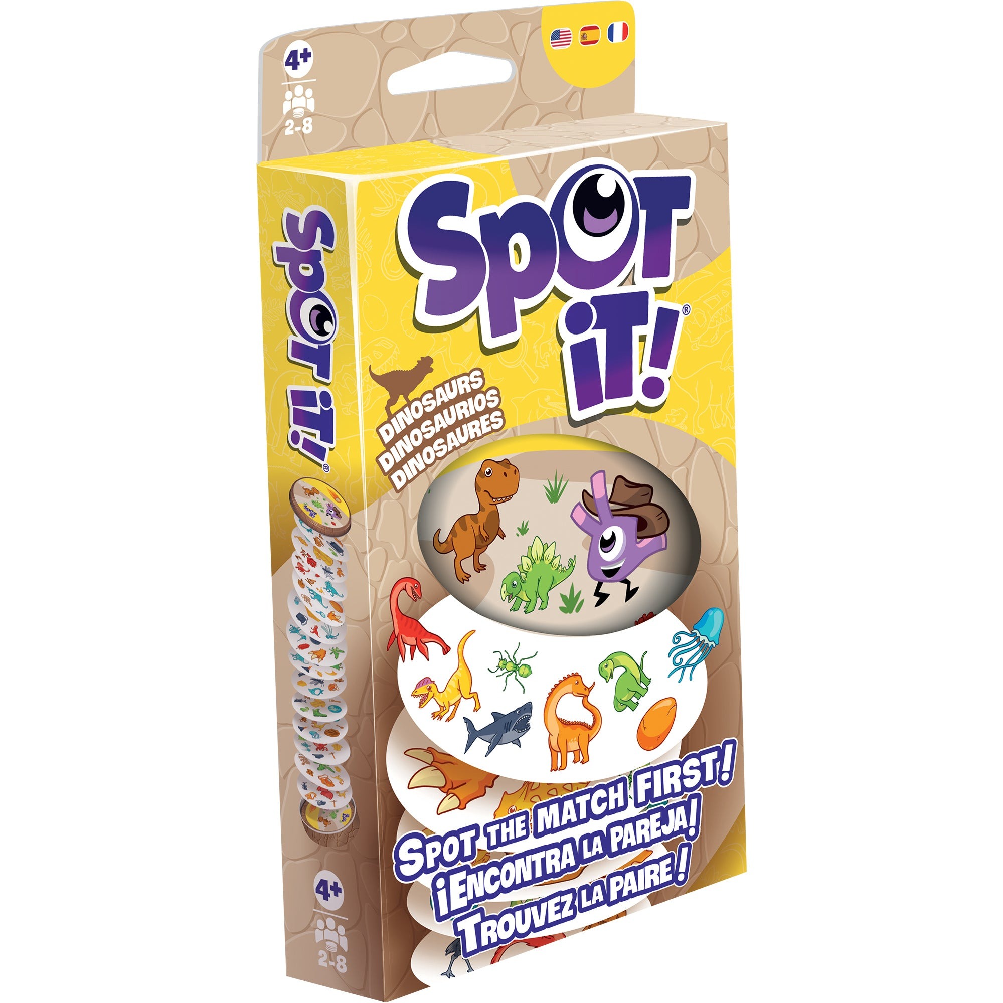 JEU SPOT IT! - DOBBLE - DINOSAURS (BLISTER-ECO ML) - JEUX DE SOCIÉTÉ ...