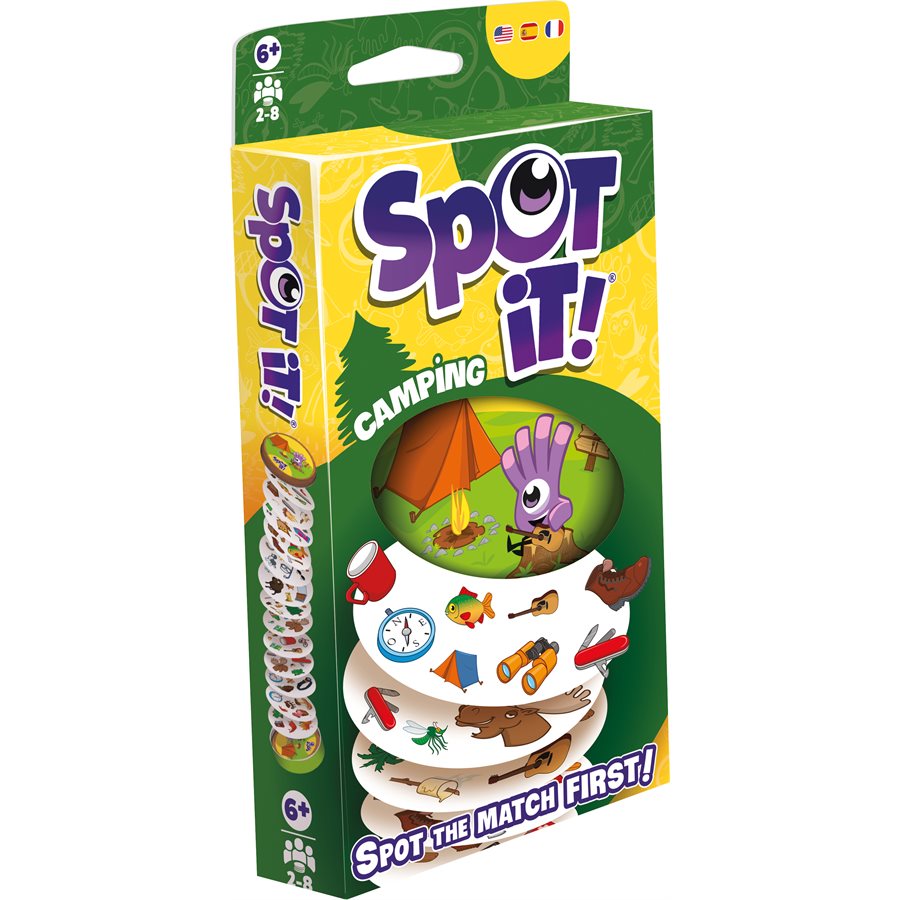 JEU SPOT IT! - DOBBLE - CAMPING (BLISTER-ECO ML) - JEUX DE SOCIÉTÉ ...