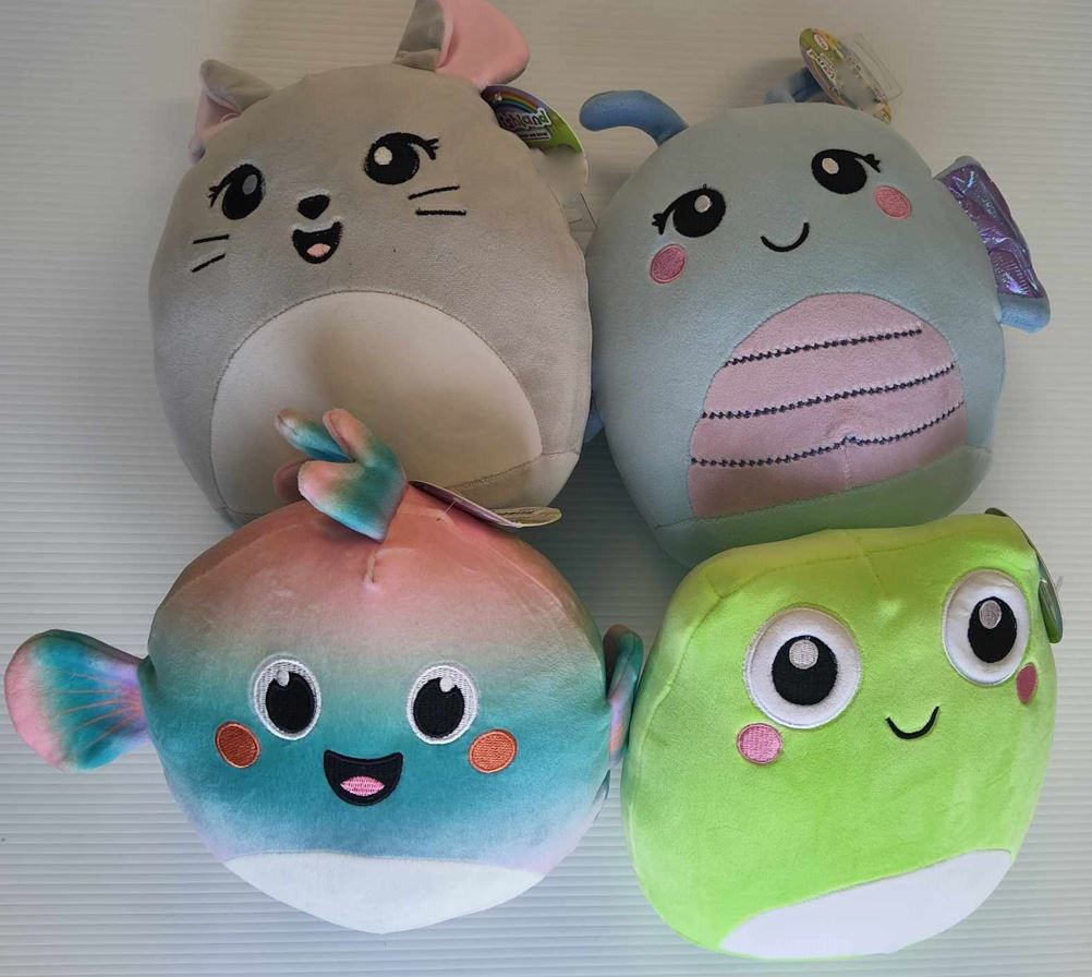 PELUCHE SQUISHMALLOWS - SMOOSHY FRIENDS SÉRIE 2 - 20CM ASST - PELUCHES ...