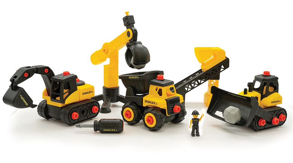 STANLEY JR. - ENSEMBLE MÉGA CONSTRUCTION - CAMIONS, ARMES ET SUPERHÉROS ...