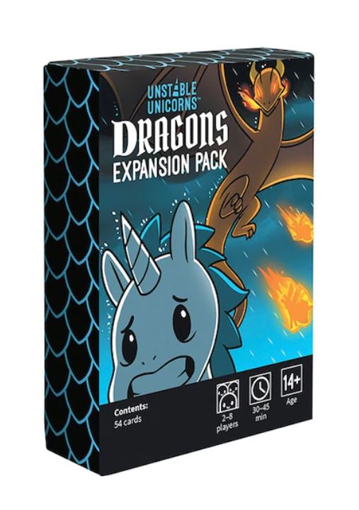 JEU UNSTABLE UNICORNS - DRAGONS (FR)(EXTENSION) - JEUX DE SOCIÉTÉ ...