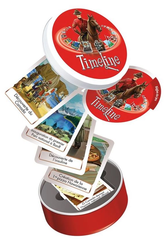 JEU TIMELINE CANADA - JEUX DE SOCIÉTÉ / Adultes (général)
