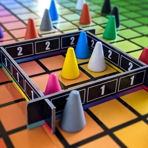 JEU HUES AND CUES (VERSION ANGLAISE) - JEUX DE SOCIÉTÉ / Adultes (général)