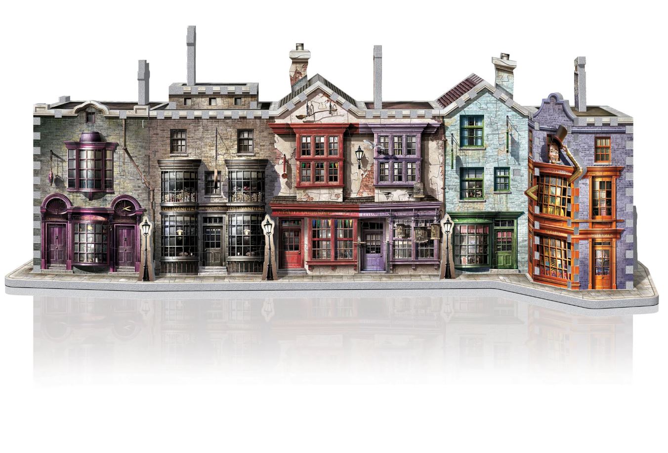 WREBBIT CASSE-TÊTE 3D 450 PIÈCES - CHEMIN DE TRAVERSE HARRY POTTER ...