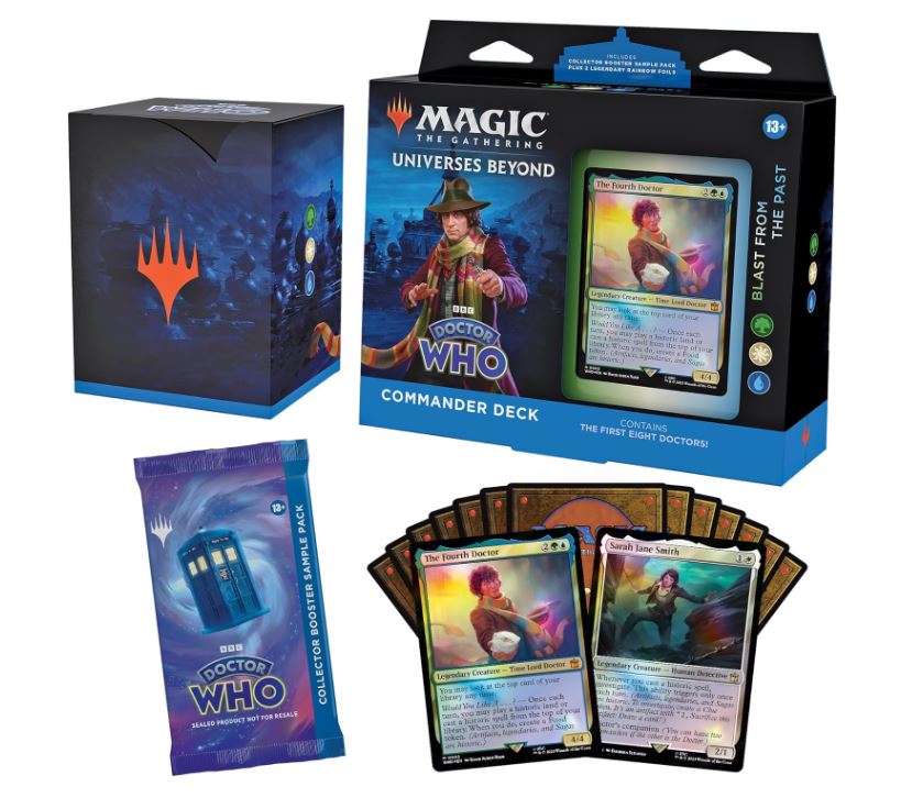 MAGIC THE GATHERING - DOCTOR WHO COMMANDER DECK ASST - CARTES DE ...