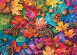 RAVENSBURGER CASSE-TÊTE 500 LARGES PIÈCES - RICHESSE AUTOMNE #12001681 ...