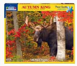 WHITE MOUNTAIN CASSE-TÊTE 500 PIÈCES (LARGES PIÈCES) - ROI D'AUTOMNE ...