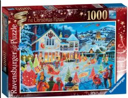 RAVENSBURGER CASSE-TÊTE 1000 PIÈCES - LA MAISON DE NOËL #16849 - CASSE ...