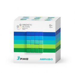 PIXIO - ABSTRAIT - AMPHIBIO 60 BLOCS MAGNÉTIQUES - CONSTRUCTION / Pixio