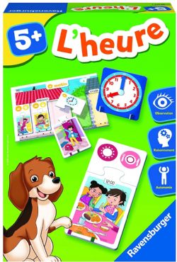 JEU L'HEURE - JEUX DE SOCIÉTÉ / Préscolaire (5 ans et -) (avant de ...