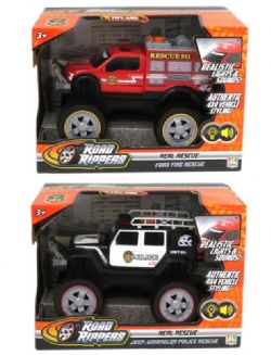 VÉHICULE DE SAUVETAGE ROAD RIPPERS AVEC LUMIÈRES ET SONS ASST - CAMIONS ...