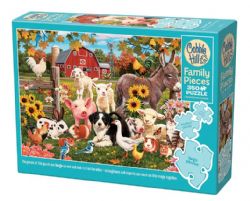 COBBLE HILL CASSE-TÊTE 350 PIÈCES - ANIMAUX DE LA FERME (CASSE-TÊTE ...