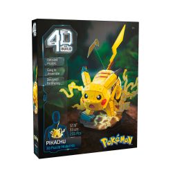 JC25 4D BUILD - PIKACHU (POKÉMON) - CONSTRUCTION / Mega Bloks et Mega ...