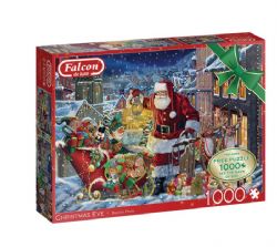 FALCON CASSE-TÊTE 2 X 1000 PIÈCES - LA VEILLE DE NOËL #71-00131 - CASSE ...