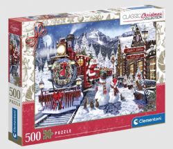 CLEMENTONI CASSE-TÊTE 1000 PIÈCES - LA VISITE DU PÈRE NOËL #81497 ...