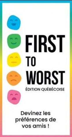 JEU FIRST TO WORST - JEUX DE SOCIÉTÉ / Enfants (6 à 8 ans)