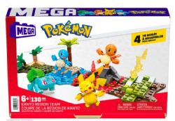 MEGA BLOKS - POKÉMON ÉQUIPE DE LA RÉGION DE KANTO - CONSTRUCTION / Mega ...