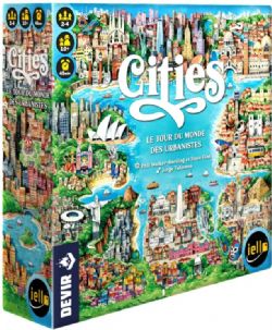 JEU CITIES (FR) - JEUX DE SOCIÉTÉ / Adultes (passionnés des jeux)