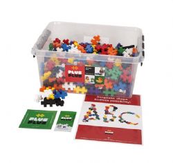 BLOCS PLUS-PLUS BIG 400 PIÈCES AVEC BAC DE RANGEMENT - ÉDUCATIF ...