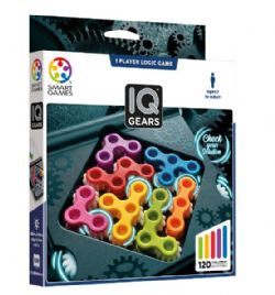 JEU SMART GAMES - IQ+ - GEARS - JEUX DE SOCIÉTÉ / Enfants (6 à 8 ans)
