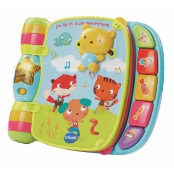 VTECH - DO, RE, MI SUPER LIVRE ENCHANTÉ - BÉBÉ / V-Tech